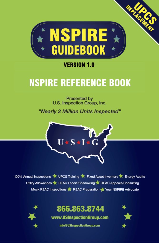 US Inspection Group GuideBooks - NEW NSPIRE - US Inspection Group